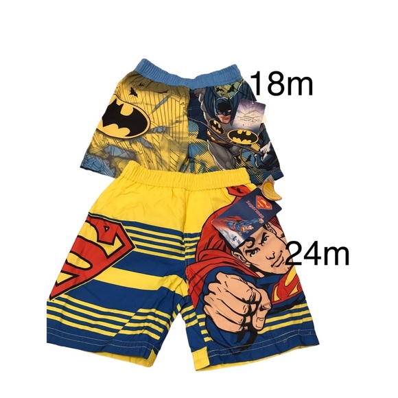 supermán | Swim | 2 Supermn And Batman 8 And 24 Months | Poshmark